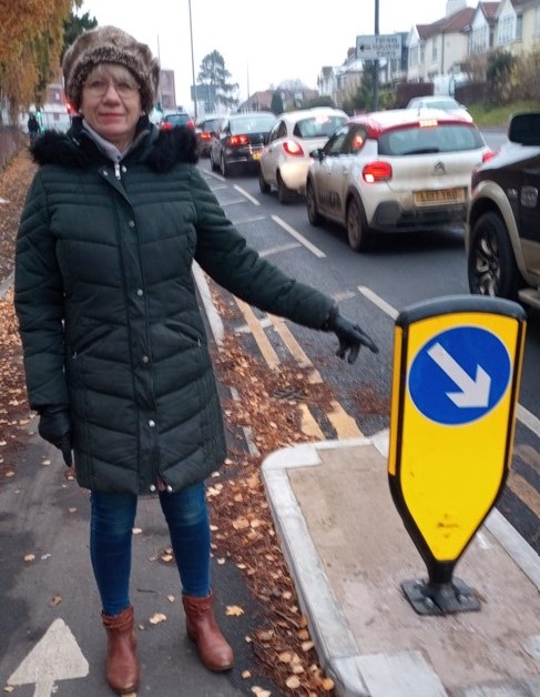 Six smashes in one night after cycle lane bollard broken - Fishponds Voice