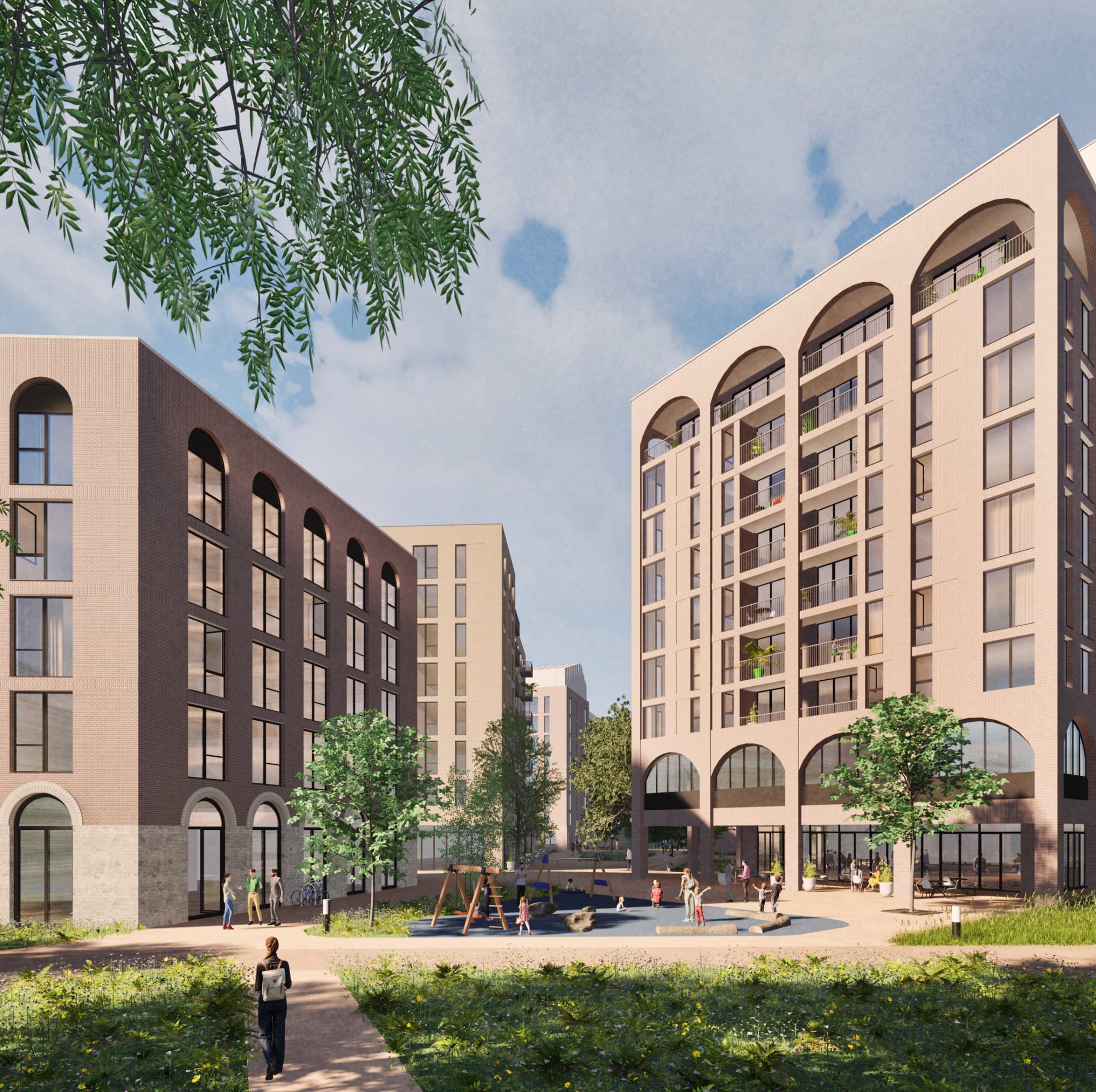 13-storey tower and parking for one in four homes at planned Fishponds ...